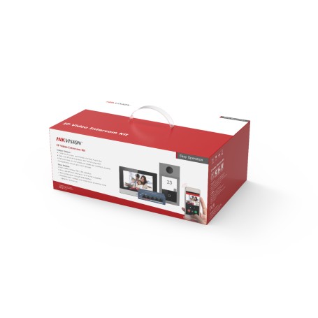 Hikvision DS-KIS604-S(C) sistema per video-citofono 2 MP 17,8 cm (7 ...